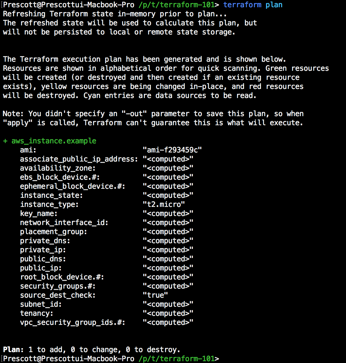 Terraform 101 Init 1